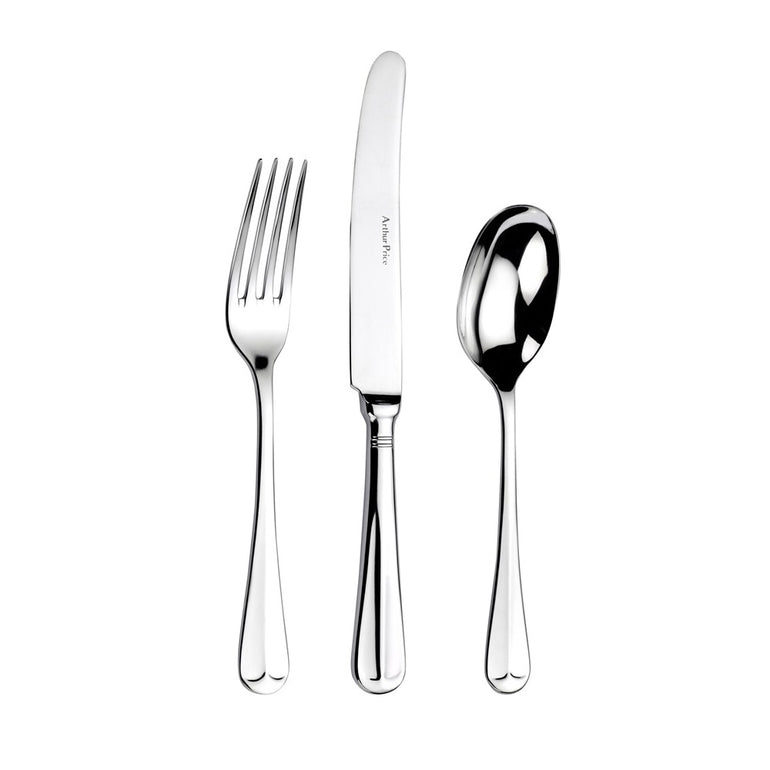 Arthur Price Cutlery - Premium 18/10 Stainless Steel and Silver Plate