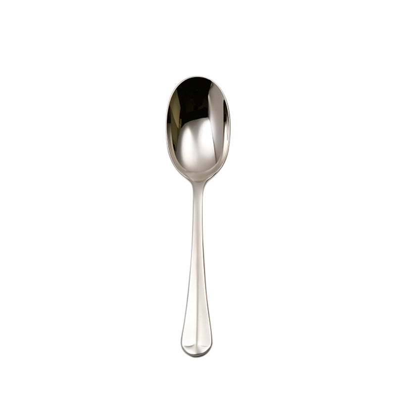 Sheffield Pistol Rattail Silver Plate Dessert spoon
